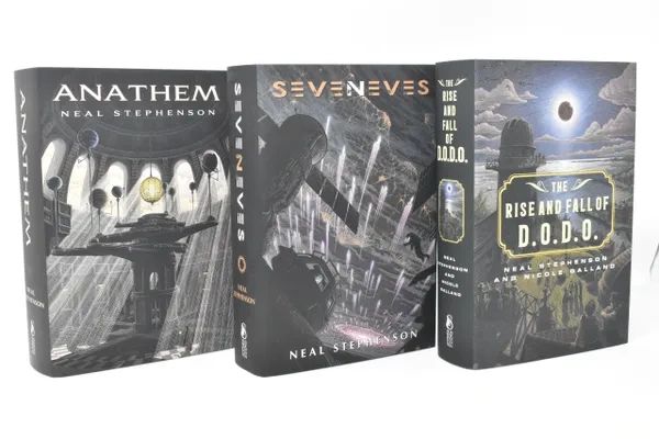 Anathem, Seveneves, The Rise and Fall of D.O.D.O (Signed & Numbered ...