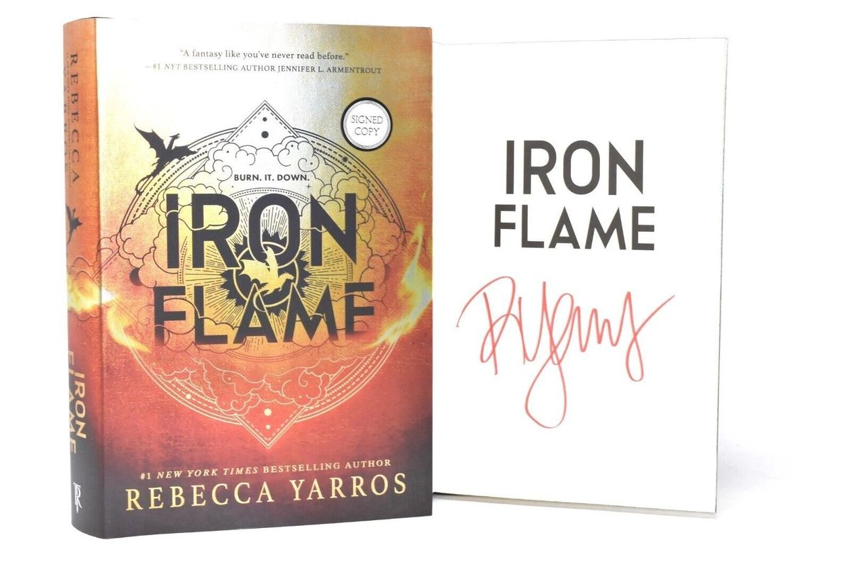 Iron Flame (Signed Book) by Rebecca Yarros