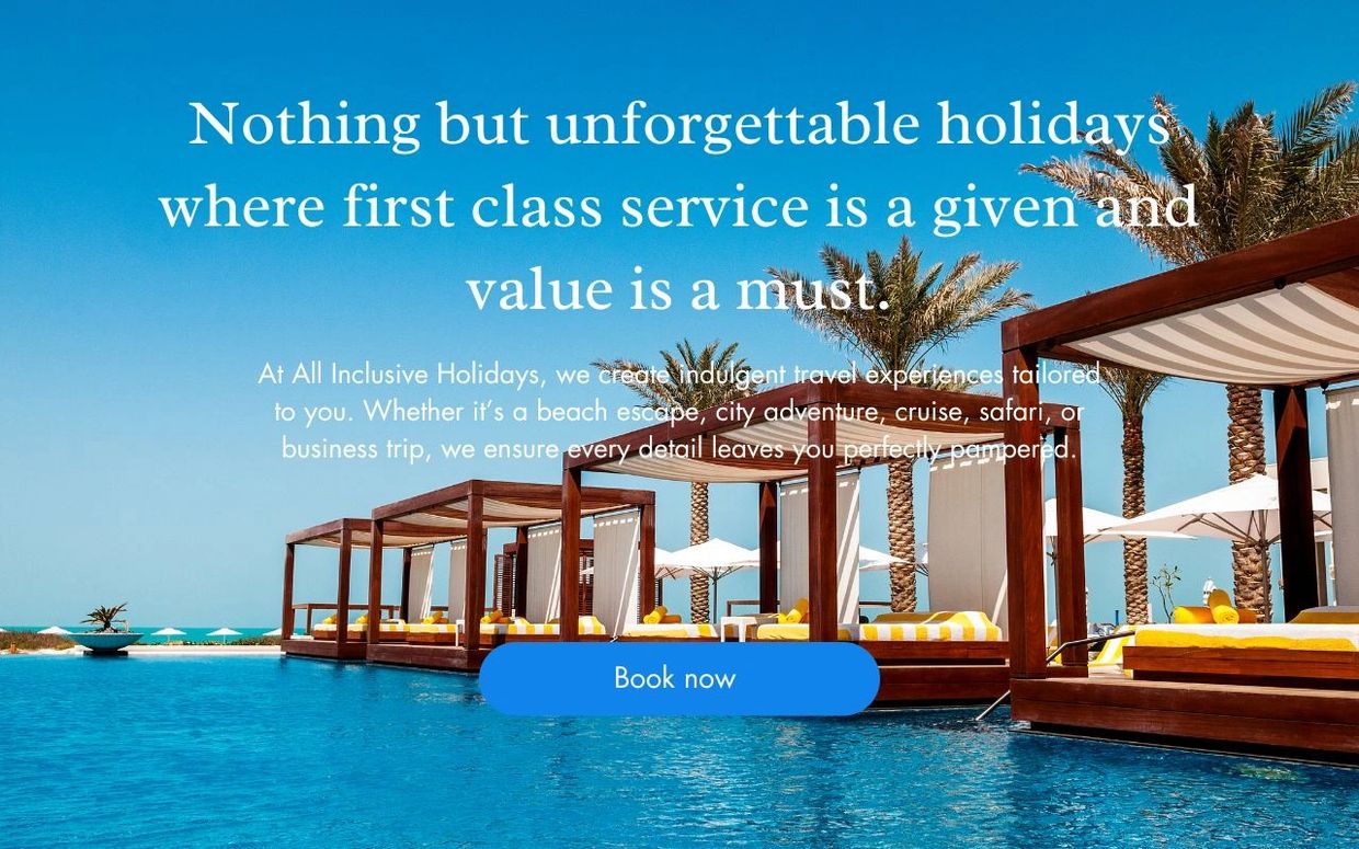 All Inclusive Holidays - All Inclusive Travel Packages, River Cruising ...