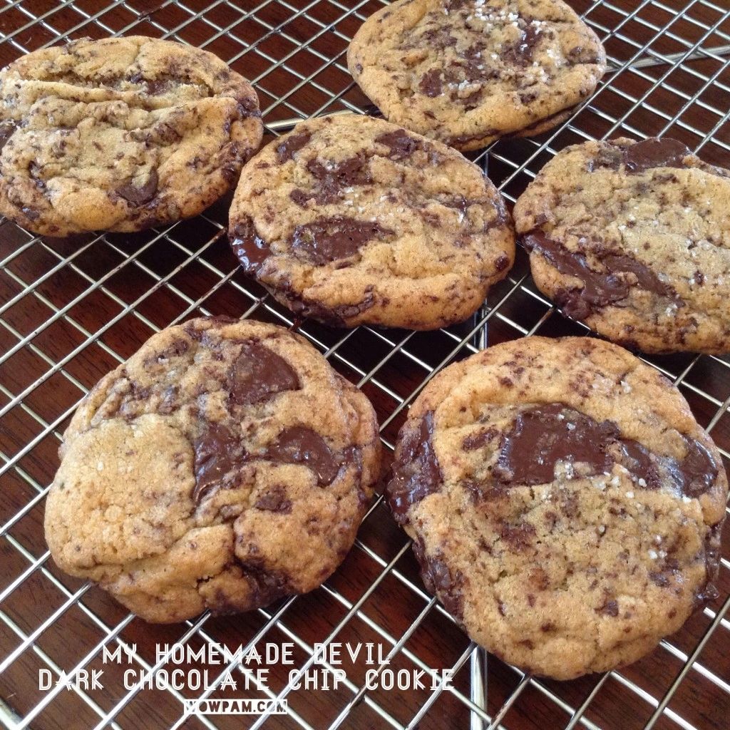 Devil Chocolate Chip Cookie