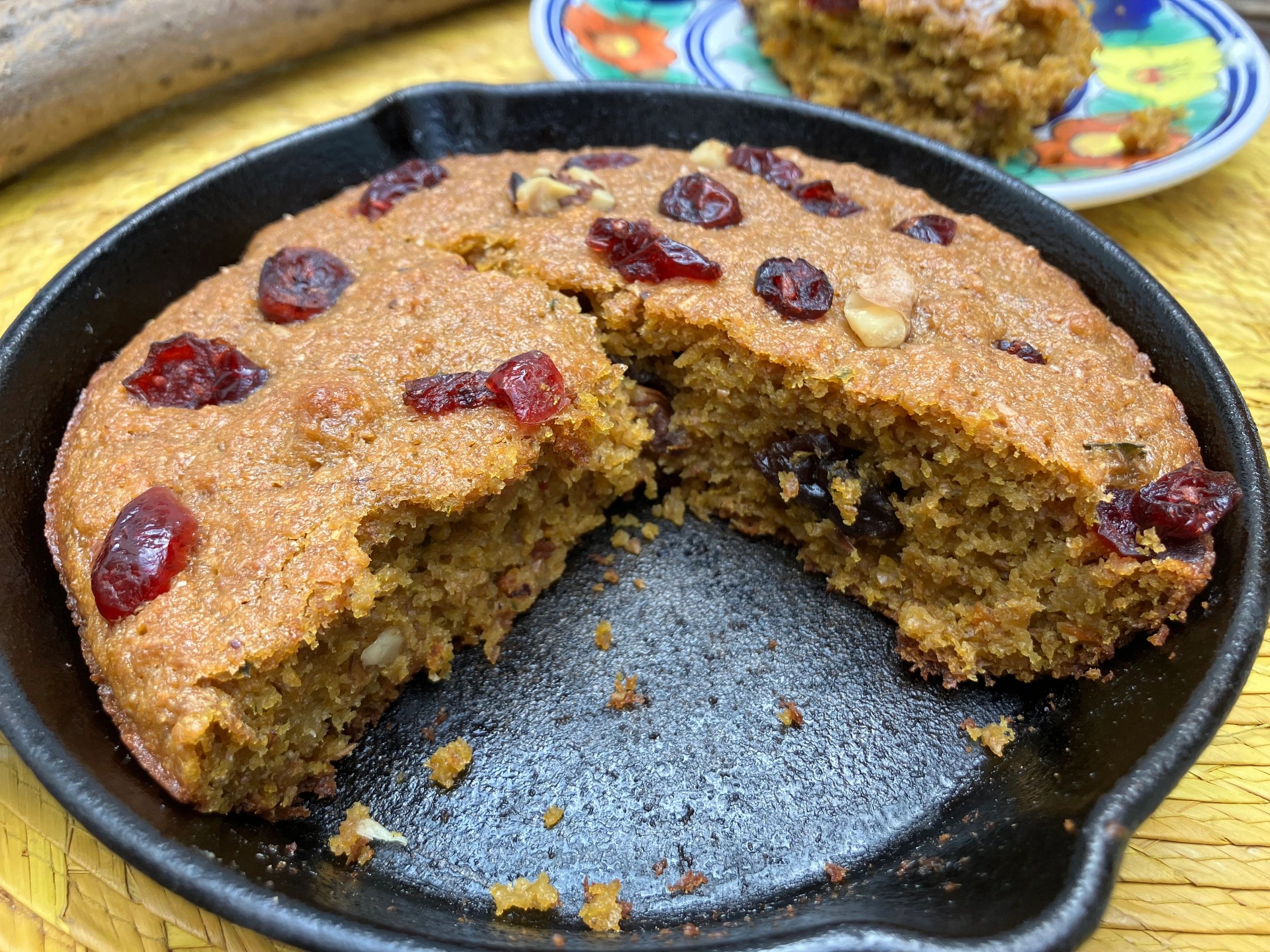 Vegetable and fruit pulp cake (Version 1 )