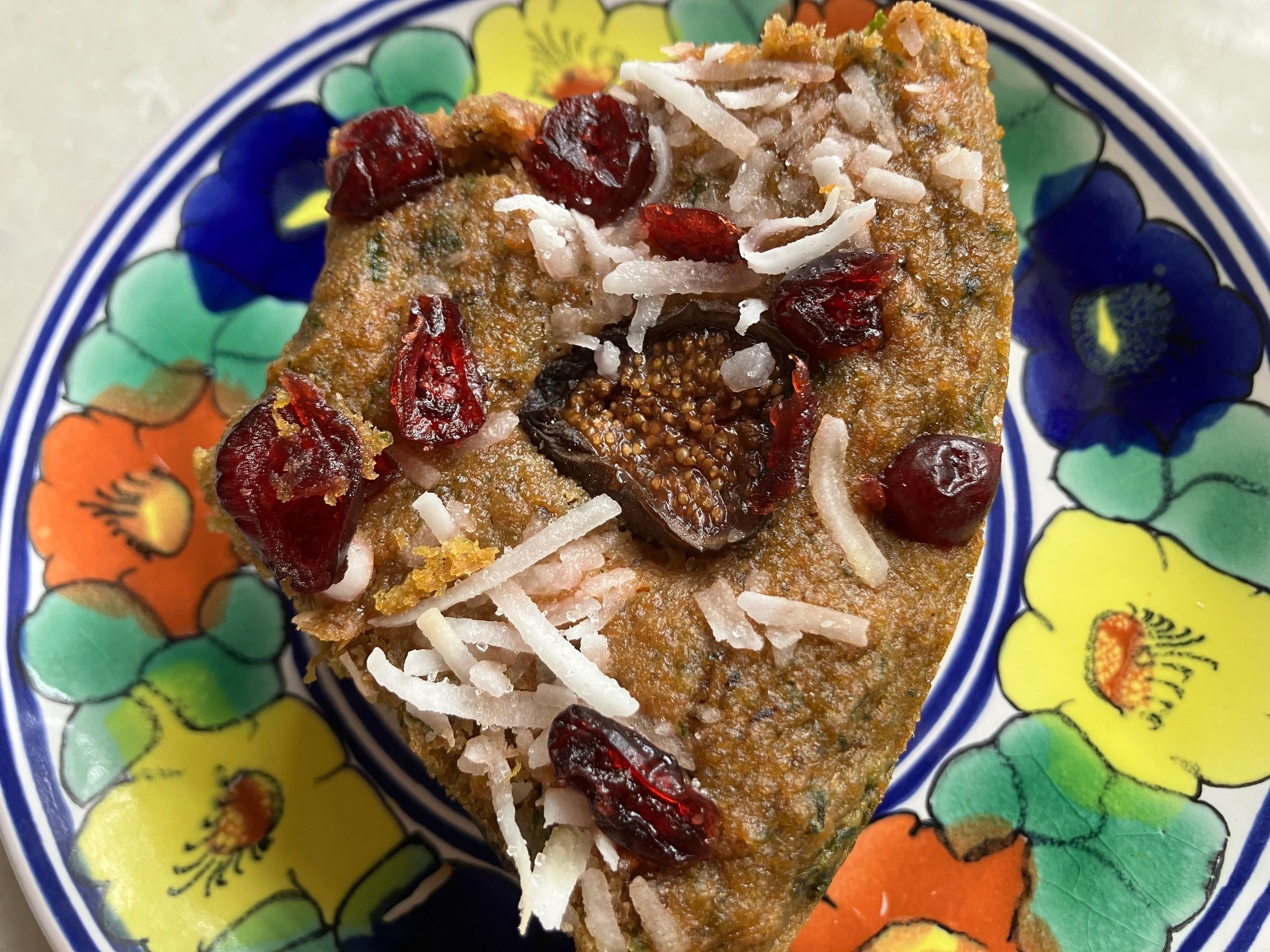 Gluten Free Vegetable and fruit pulp cake