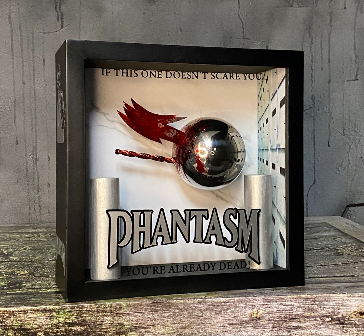 Phantasm Sentinel Sphere Prop Display Frame