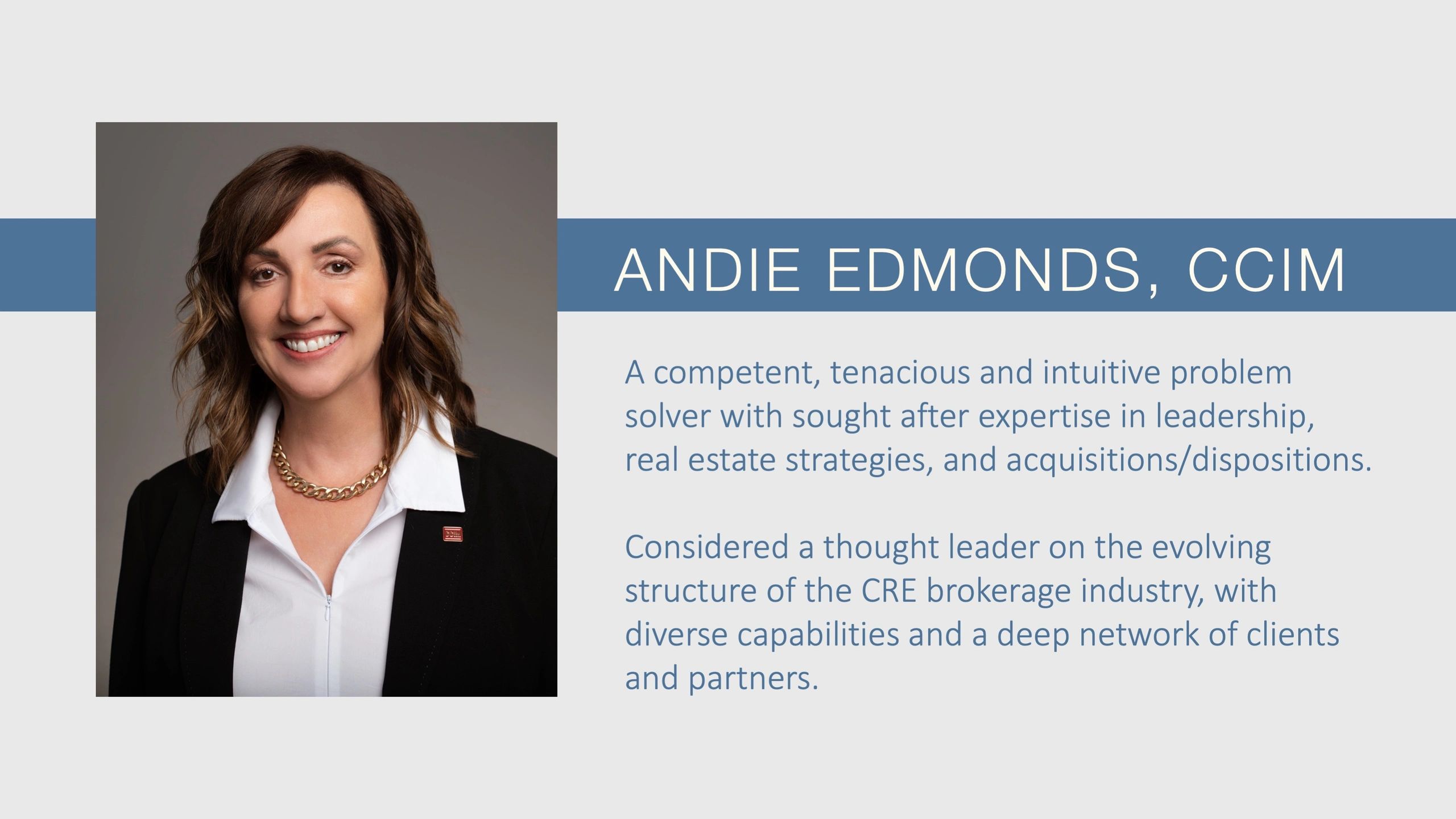 Andie Edmonds, CCIM