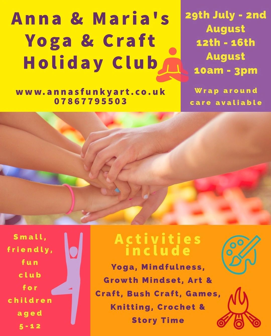 Yoga and Craft Kids Club