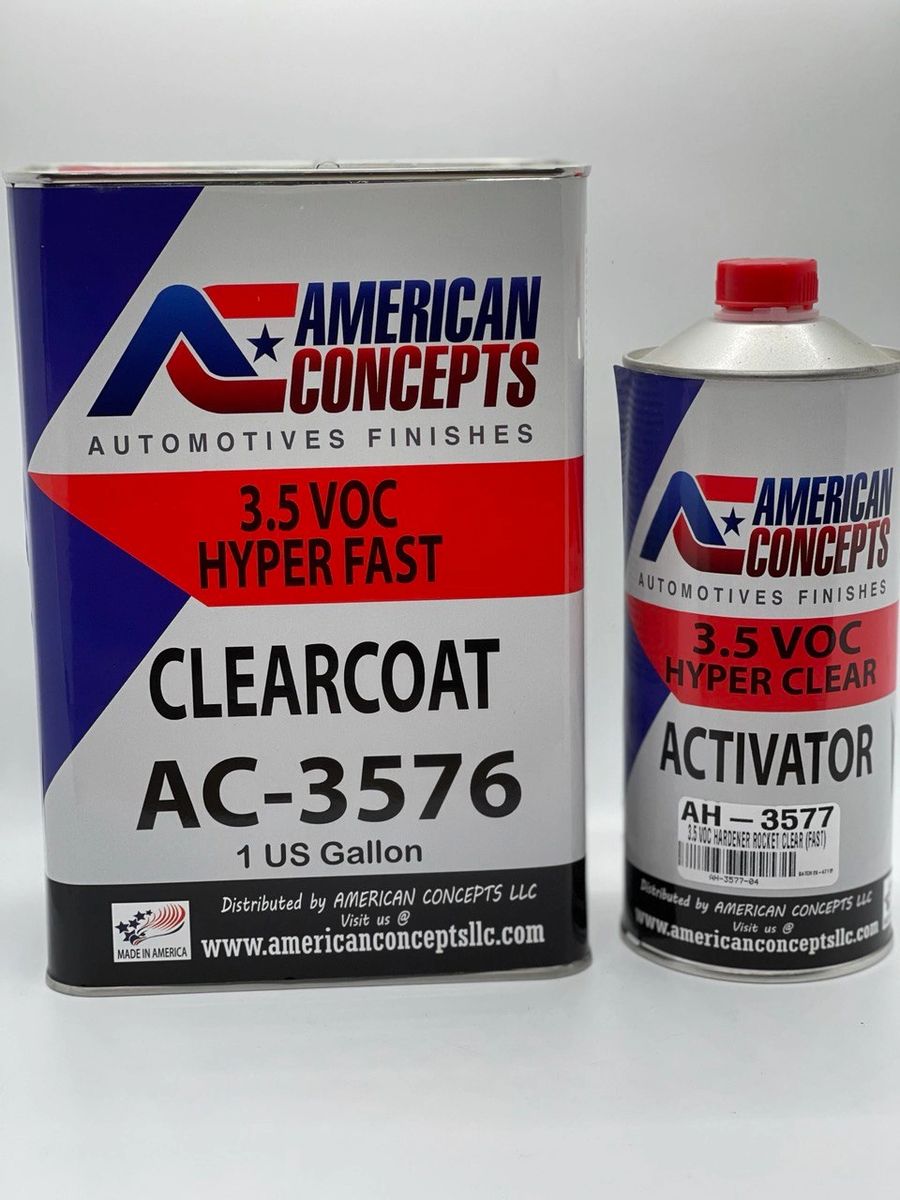 ***PROMO SALE*** 2 HOUR BUFF! ULTRA FAST URETHANE CLEARCOAT KIT AC-3576 ...