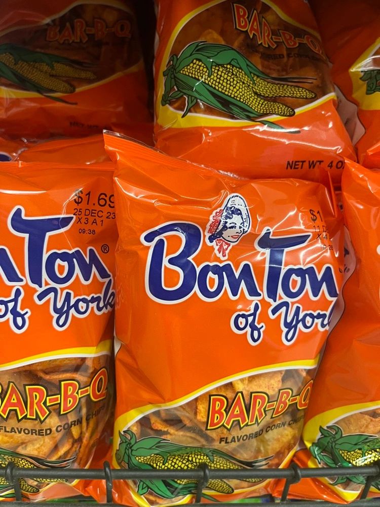 Bon Ton Bbq Corn Chips 8 count