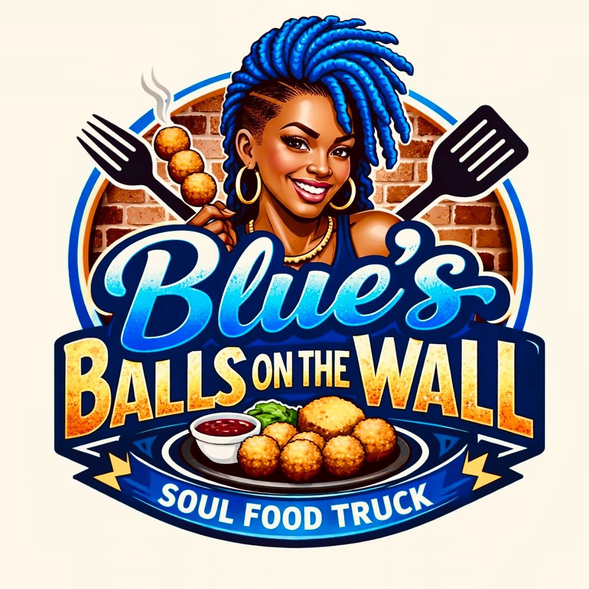 Soul Food Truck Menu - Blues Balls on the Wall