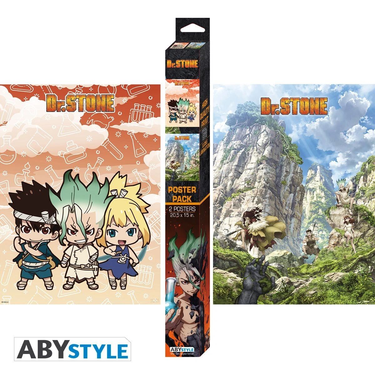 *NEW* Dr. Stone Boxed Poster 2-Pack