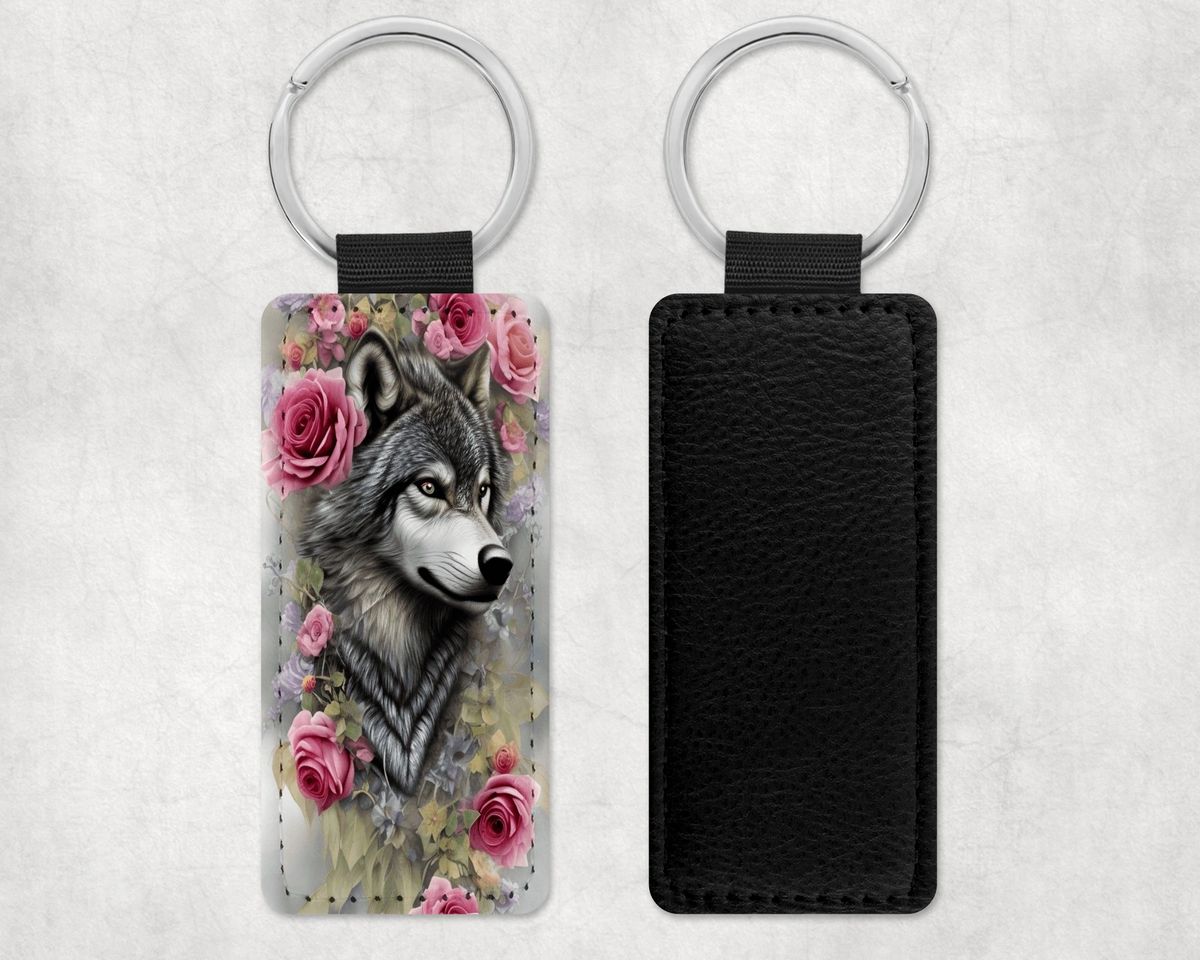 PCC Loup avec roses