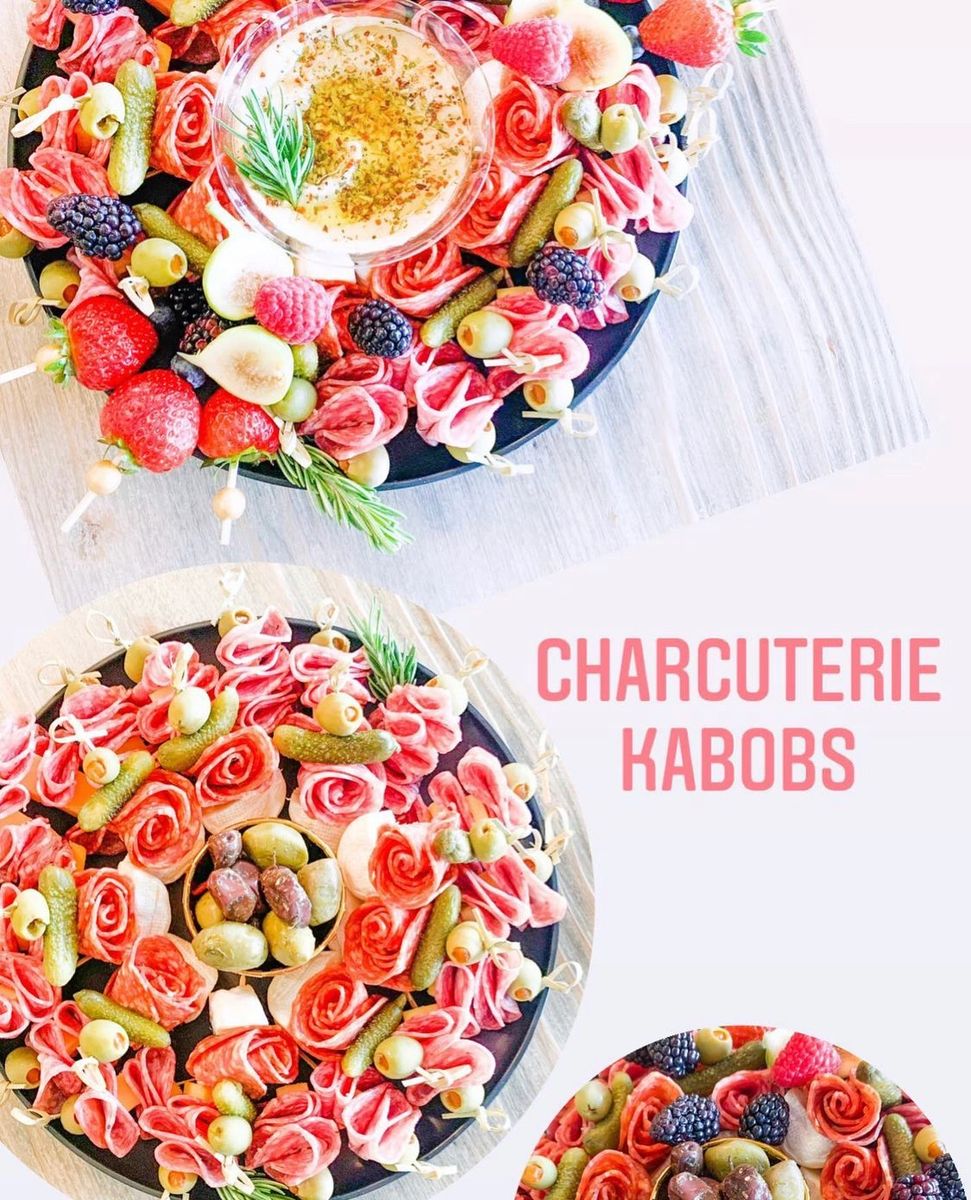 Charcuterie Kabob Board (24 pics per board)