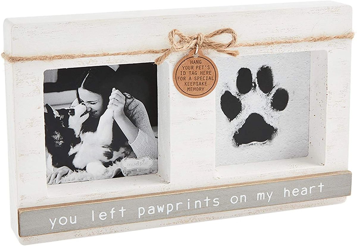 Dog Paw Print Stamp Frame Kit