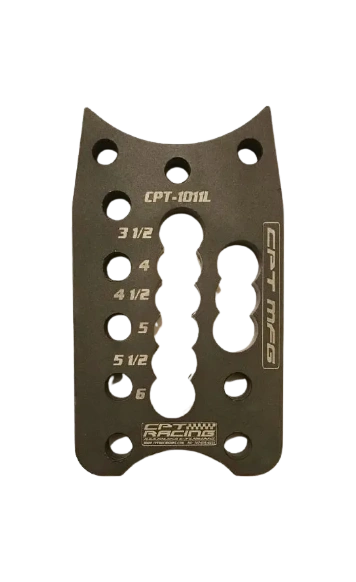 CPT Racing Manufacturing 1/2" Long Bar 2-Link Shock Mount Plate