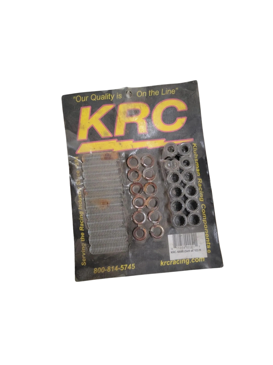 KRC Racing Allen Lock Stud Header System Kits, Set of 12