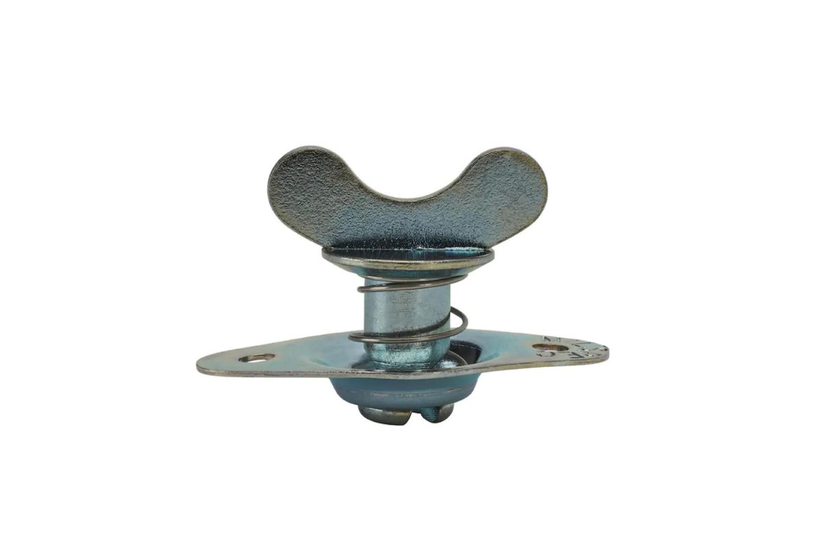 Butterfly Self-Ejecting Quarter Turn Fasteners, .500 In Grip, Pack/10