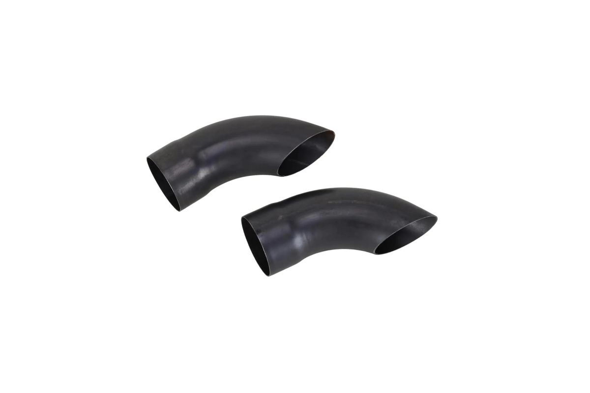 Speedway Turn-Down/Kickout Tail Pipe Tips, 3-1/2 x 10 Inch