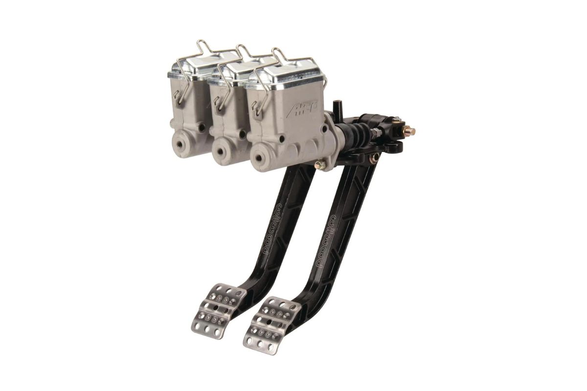 AFCO Tri Reverse Mount Master Cylinder Pedal Assembly Kit, 6.2:1