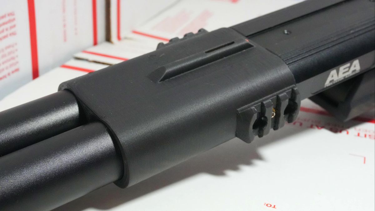 12 Gauge AEA Harpoon Bead Sight Rail Kit (fits new AEA 12 GA Barrels)