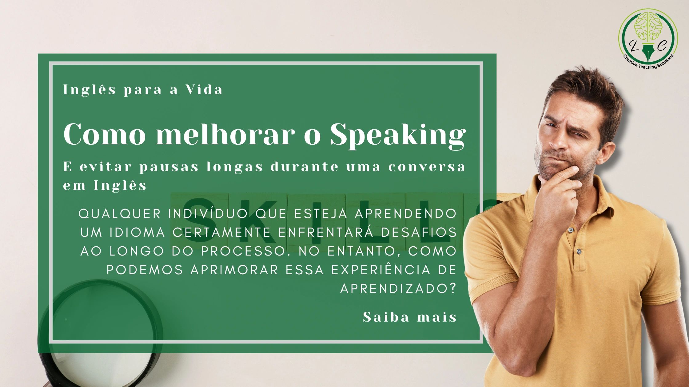 Como Melhorar o Speaking e Diminuir as Pausas em English