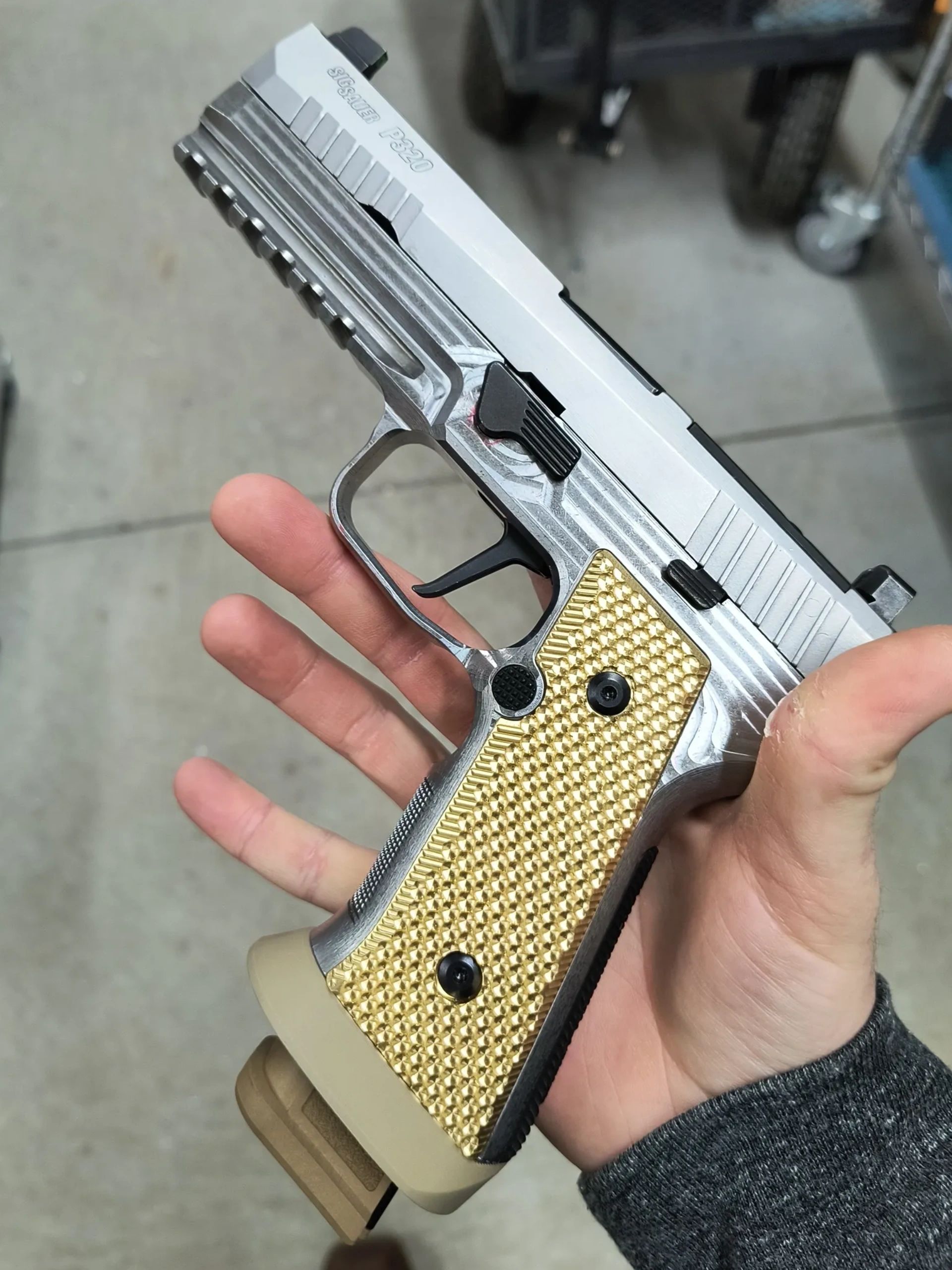 The first batch of steel 320s is up for pre order.