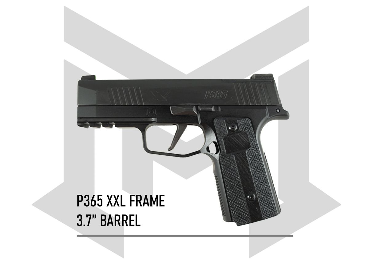 P365 COMMANDER SERIES METAL GRIP MODULES (MODEL: P365XXL (12/15 RND MAG))
