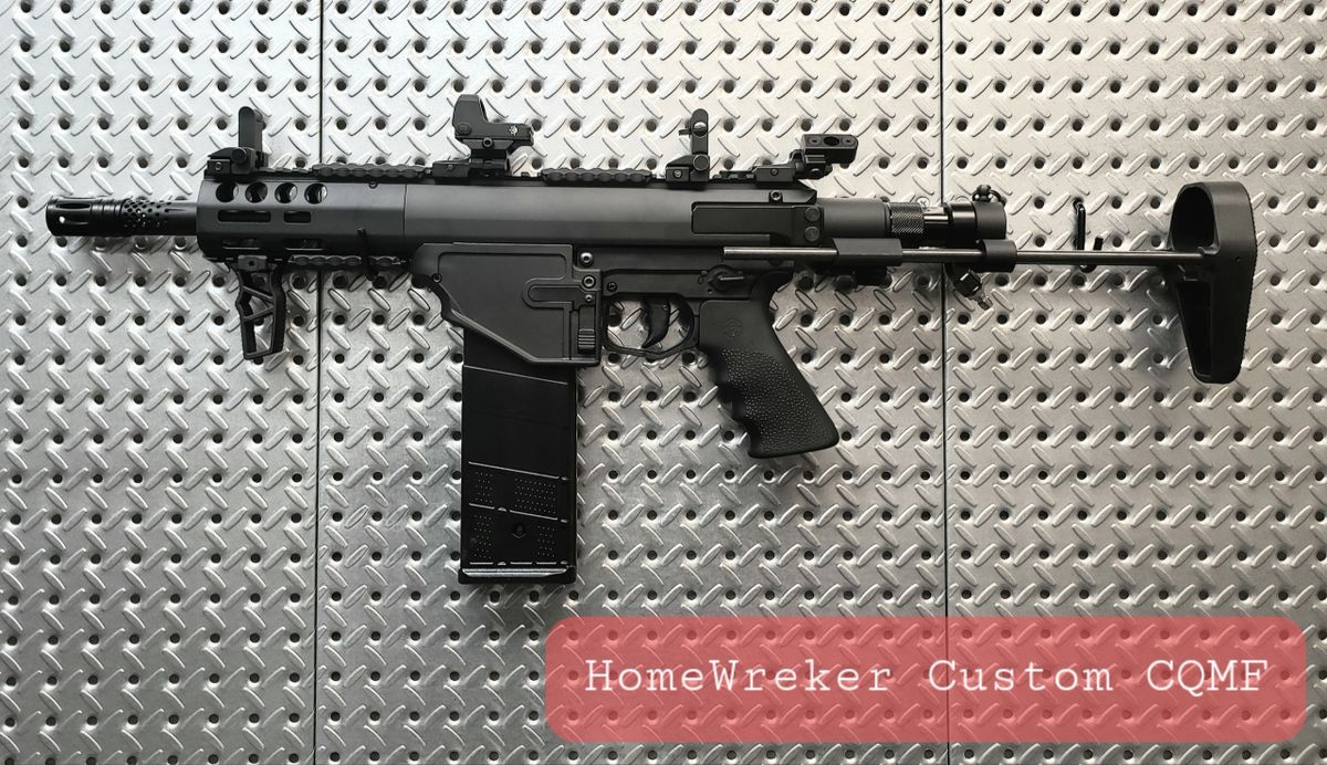 HOMEWREKER CUSTOM CQMF .68 CAL HPA LAUNCHER