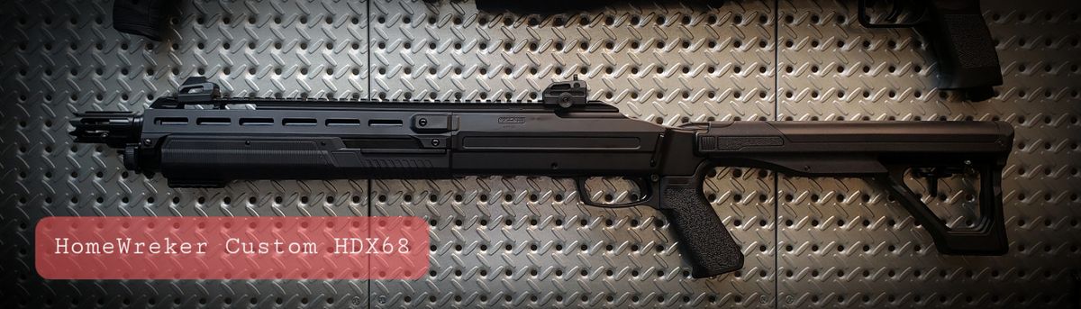 HOMEWREKER CUSTOM HDX68 .68 CAL CO2 PUMP SHOTGUN