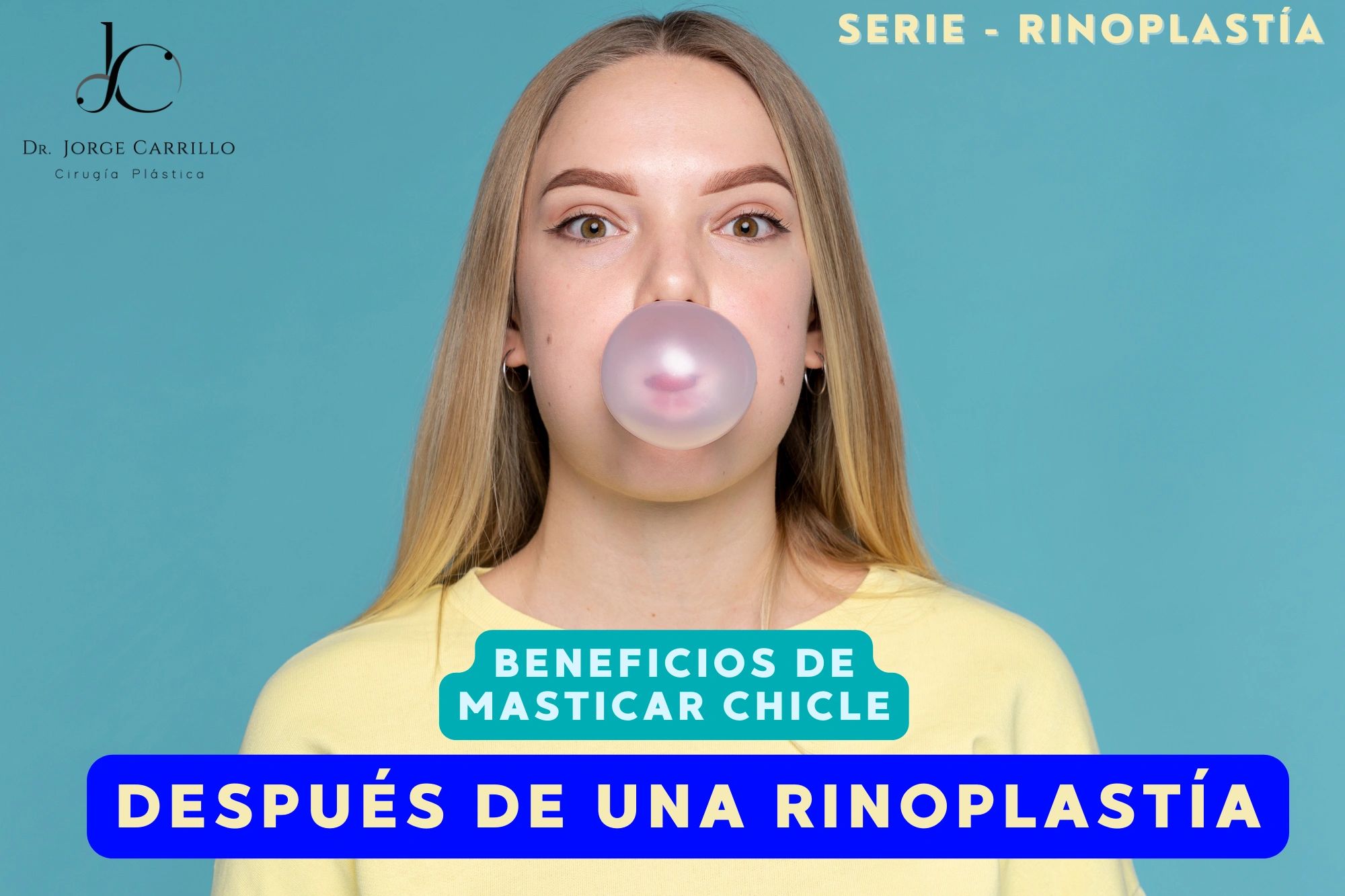 Beneficios de Masticar Chicle Después de una Rinoplastia
