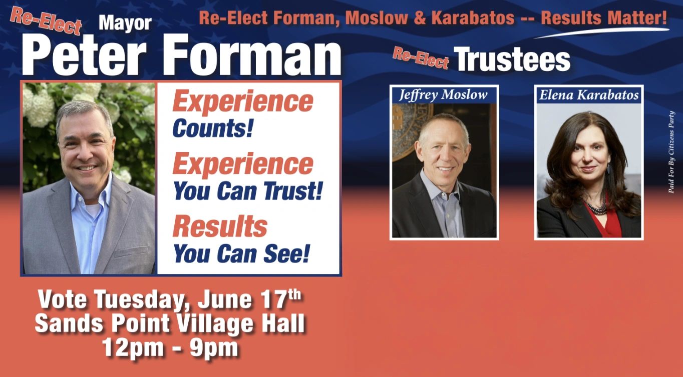 Re-Elect Mayor Peter Forman