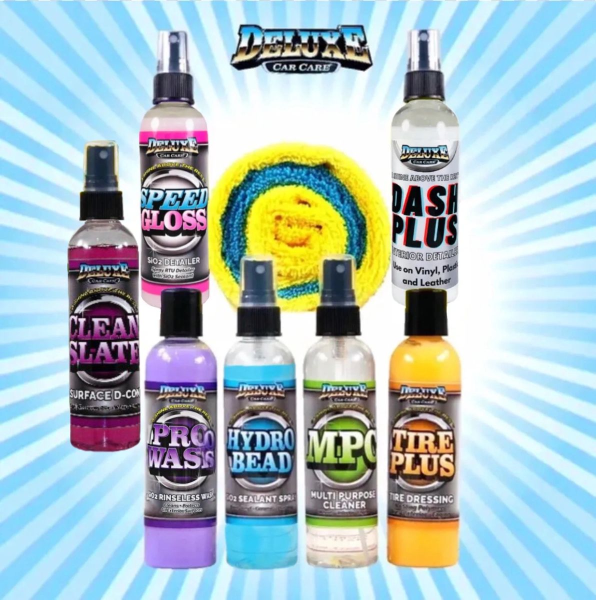 Deluxe Car Care Sample Kit 4oz