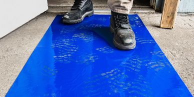 Protection de sol temporaire - Floorotex, Tapis Néoprène | Protection ...