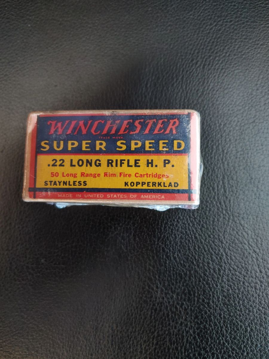 Winchester 22 Long Hollow Point Super Speed