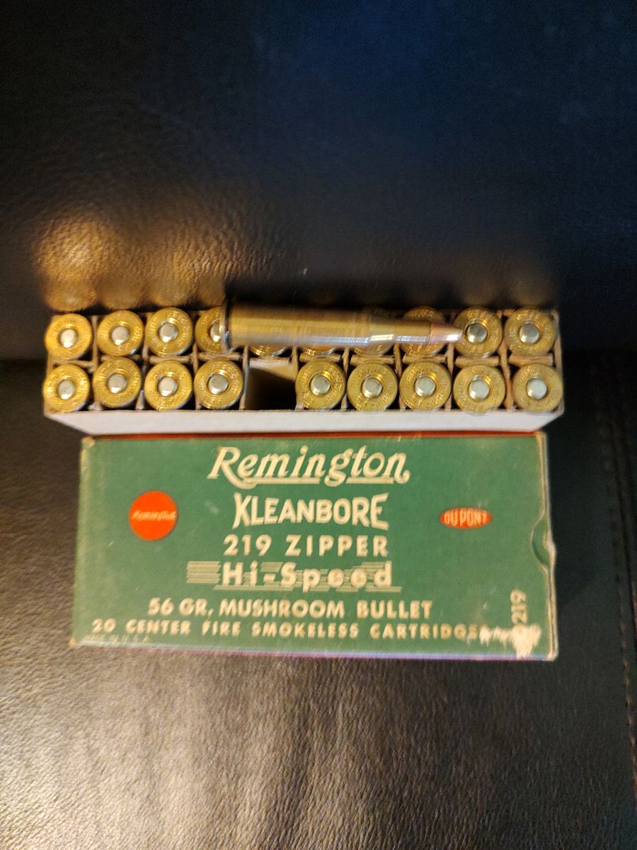 Remington Hi Speed 219 Zipper