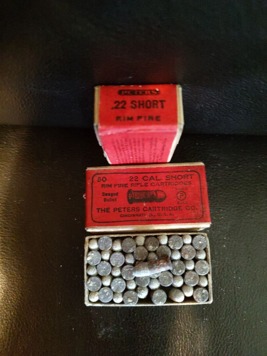 Peters 22 Short Swaged Bullets