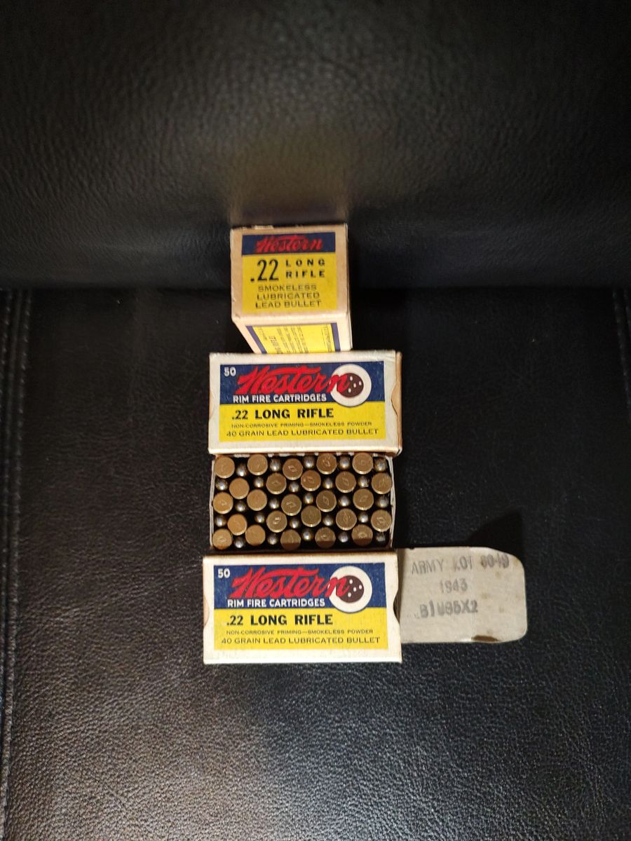 Western Army Lot 22 LR Target