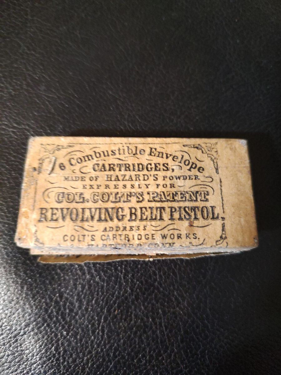 Colt Revolving Belt Pistol Col. Colt's Patent