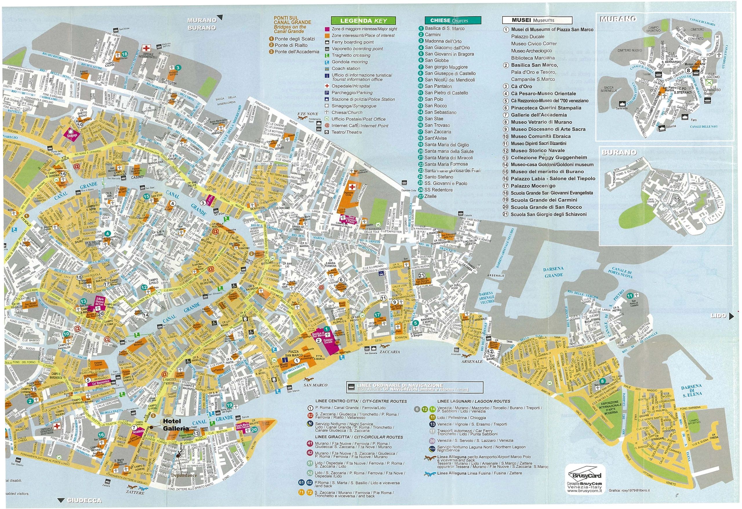 Palatine Museum Map Of Venice