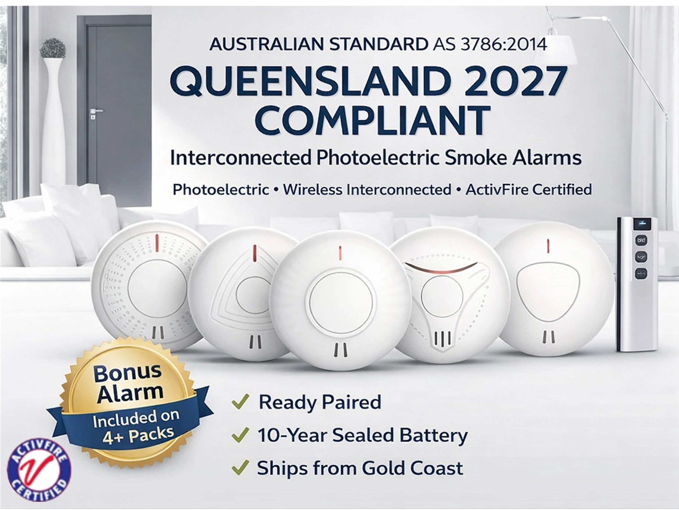 Queensland 2027 Smoke Alarm Requirements & Interconnected Systems