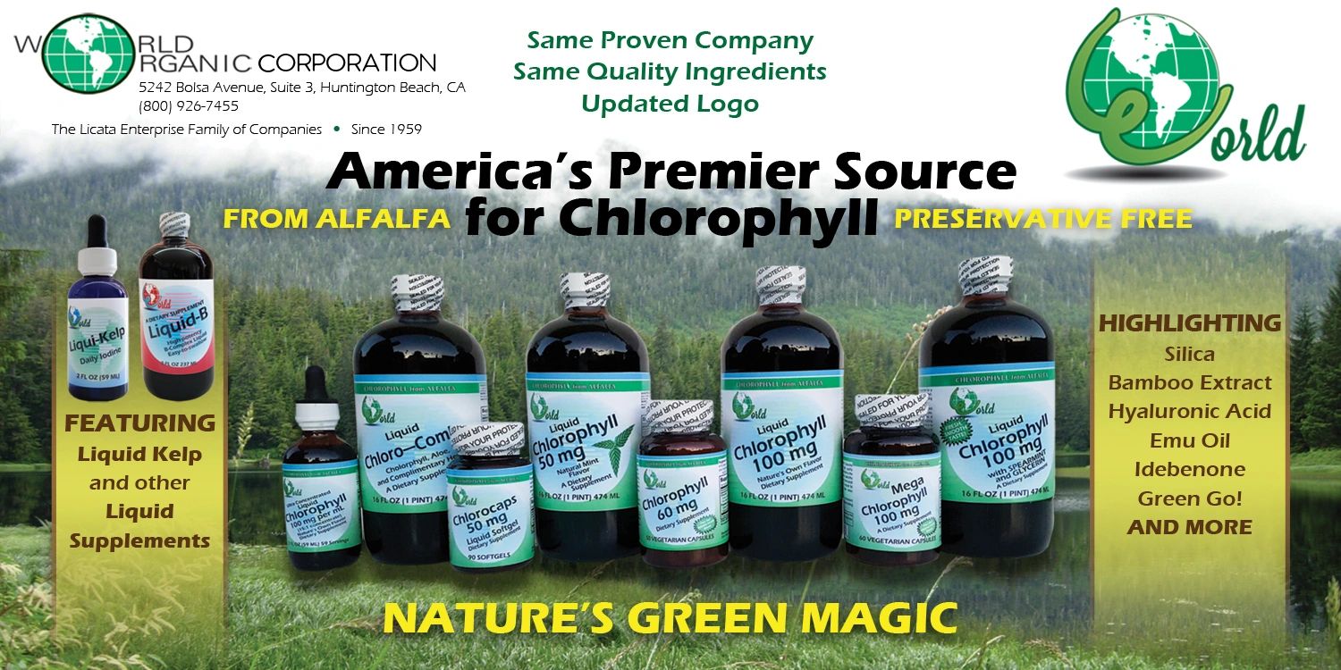 Chlorophyll - World Organic Corp | World Organic Corp