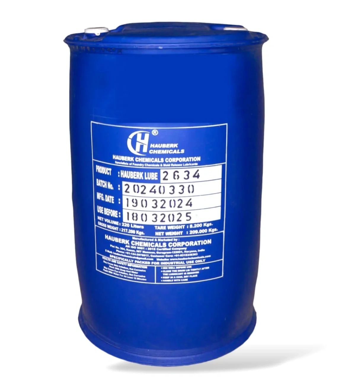 Hauberk Chemicals Corporation - Die Casting Mod Release Lubricants, Die ...