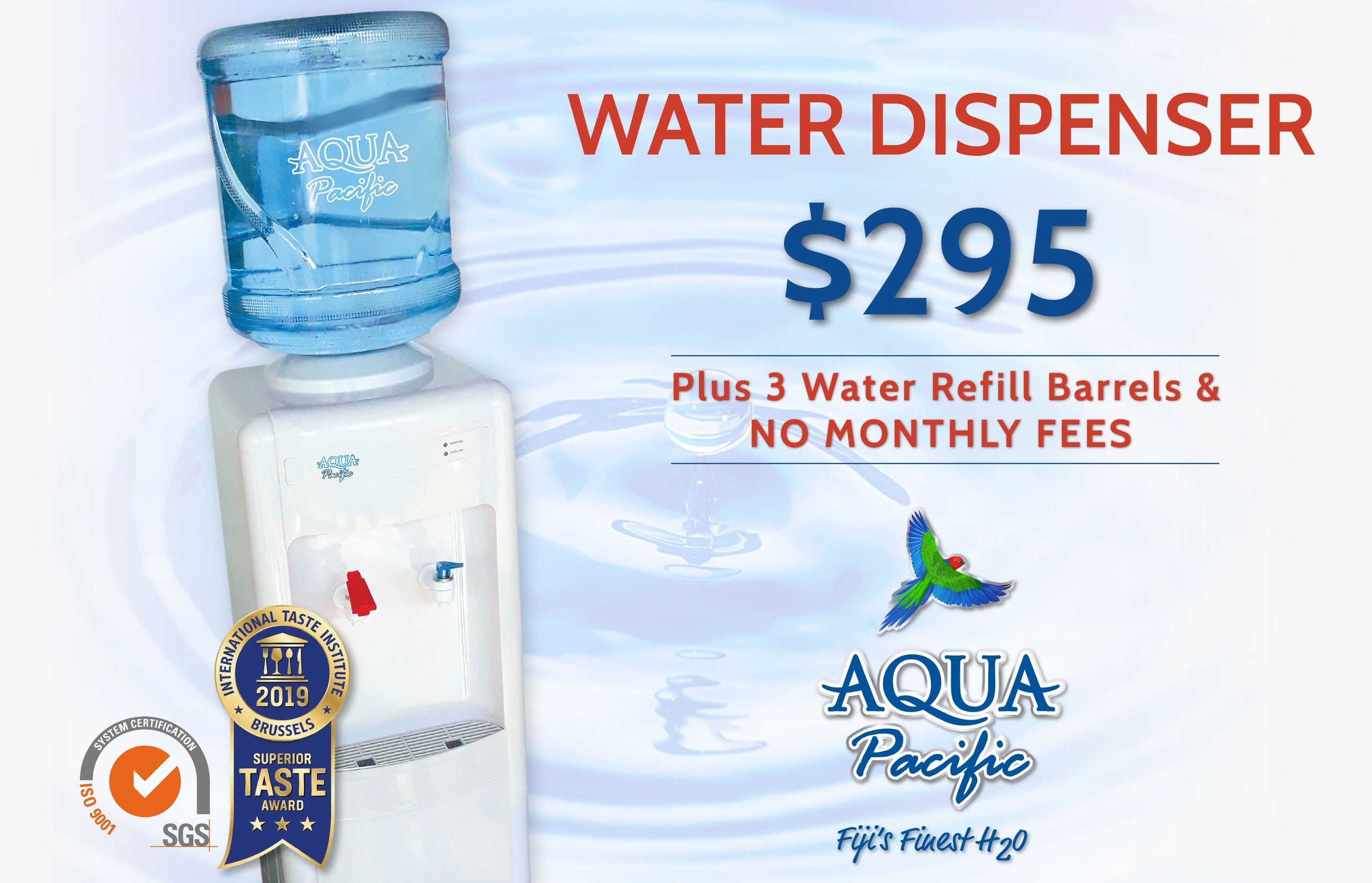 Aqua Pacific Dispenser