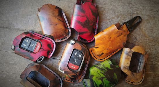 Leather Key Fob Case - Gibson Leatherworks