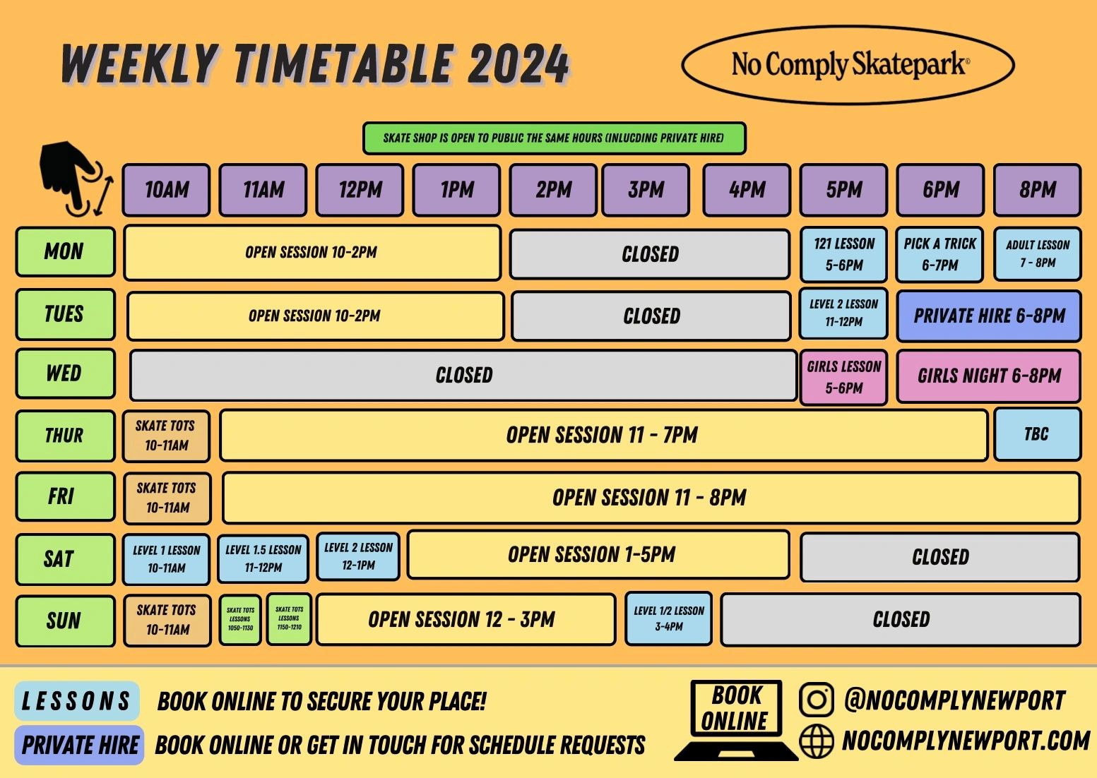 Timetable
