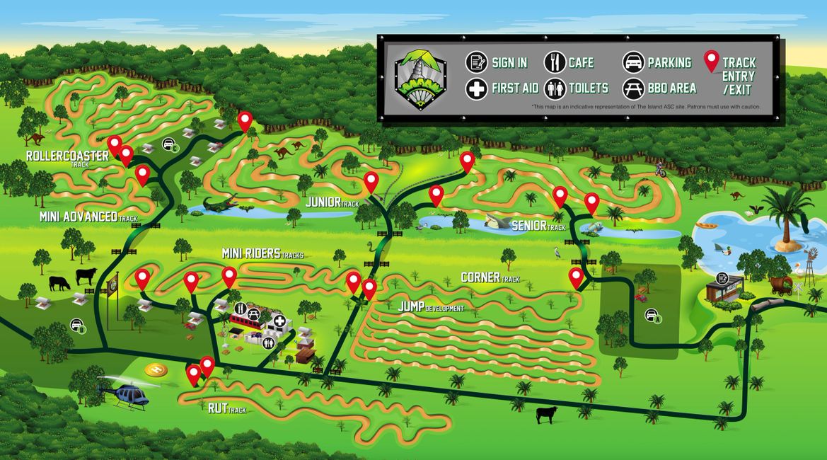 FACILITY NAVIGATION MAP | THE ISLAND ASC