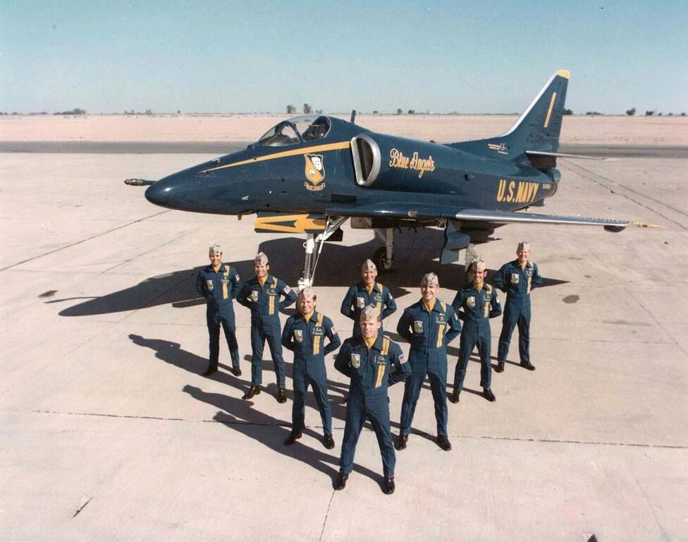 Blue Angels Commander, Tony Less, is Former Salem Man (1973)