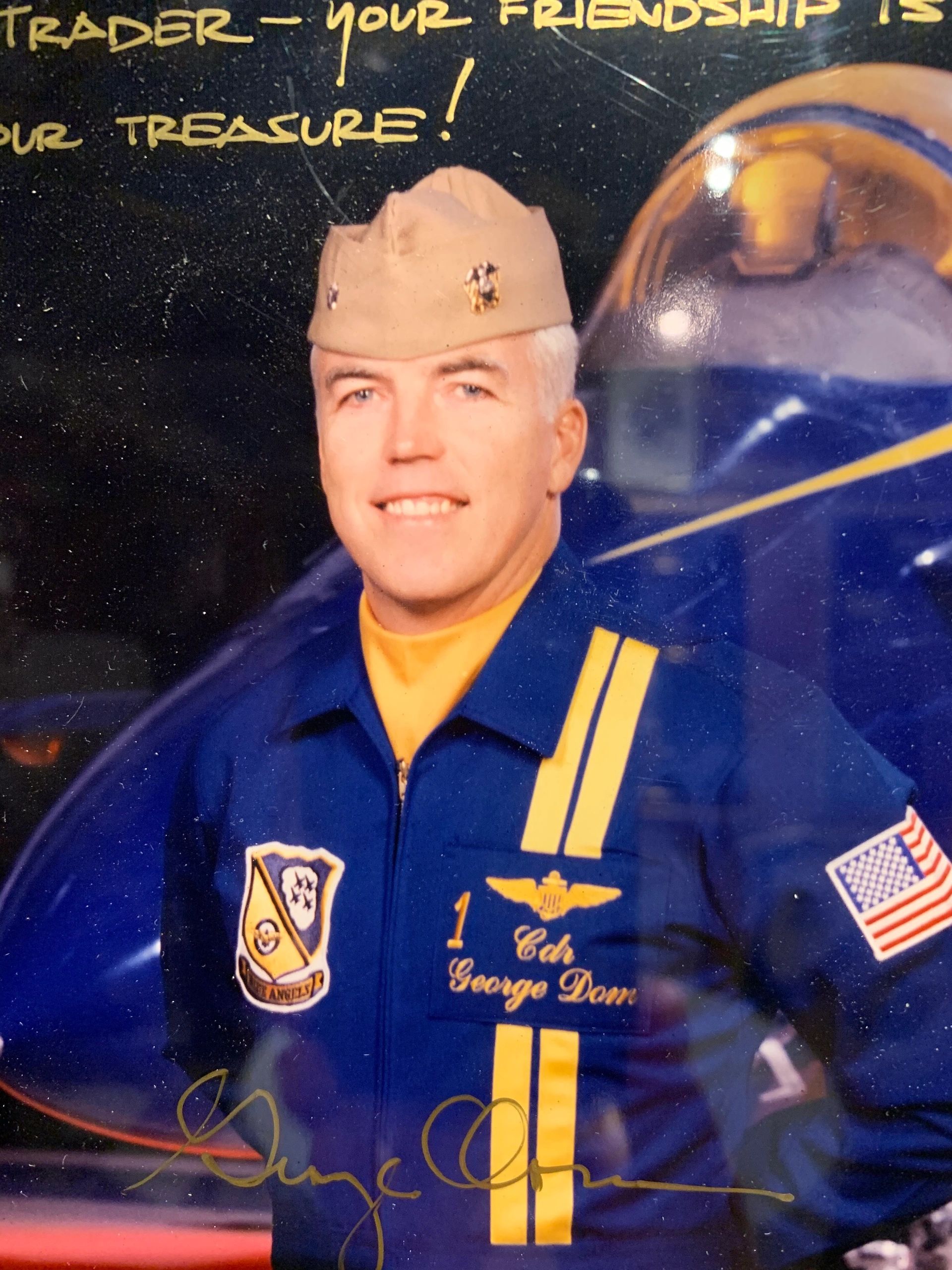 Westmoreland man to head Blue Angels (1996) George Dom