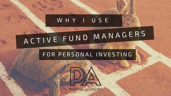 Why I use active fund managers for personal investing