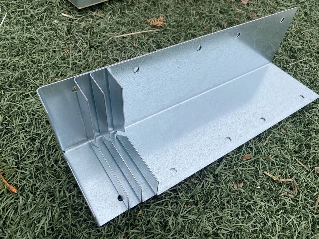 Galvanized Steel Corner Brackets (4)