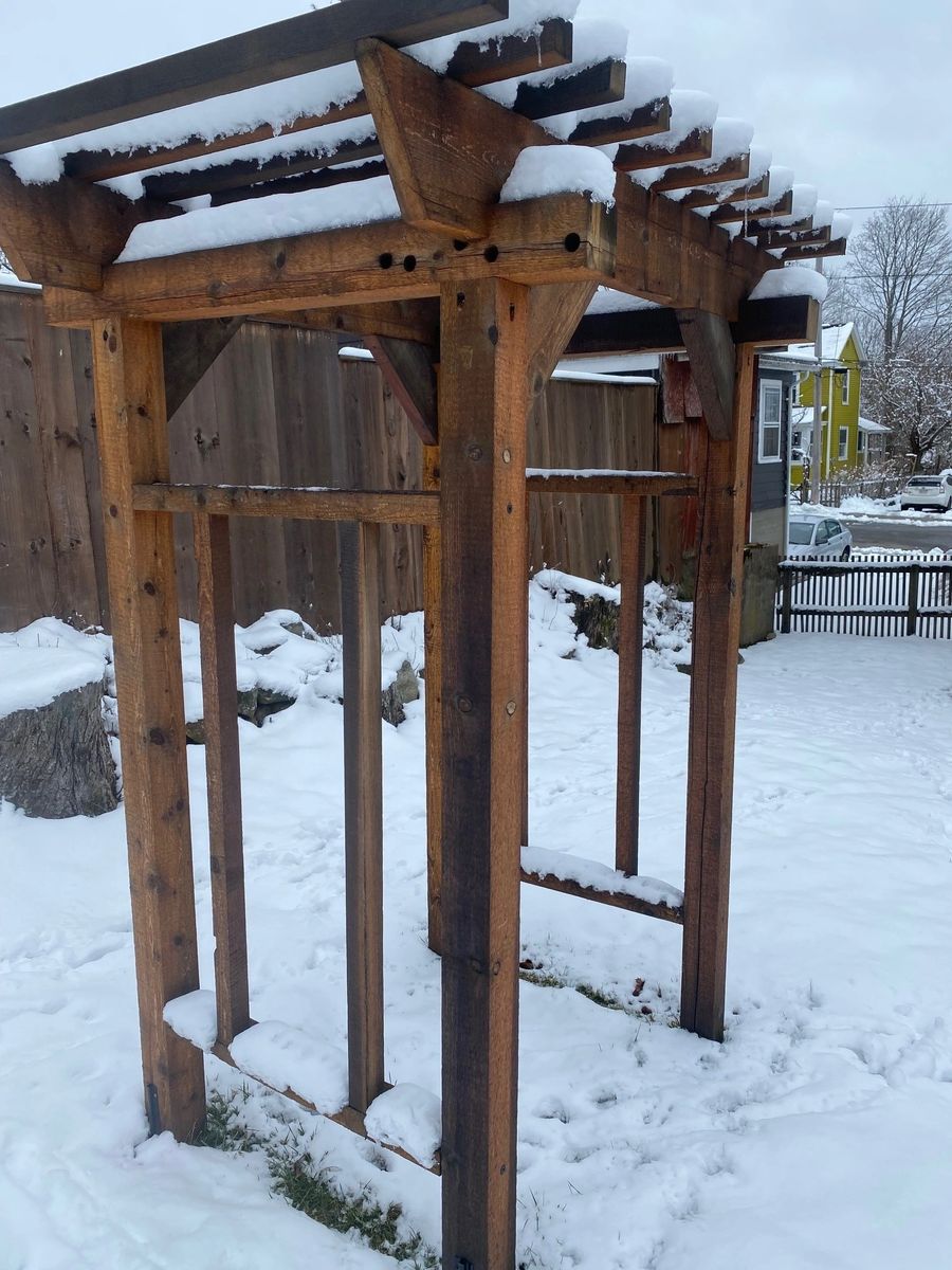 Reclaimed Red Cedar Arbor Kit