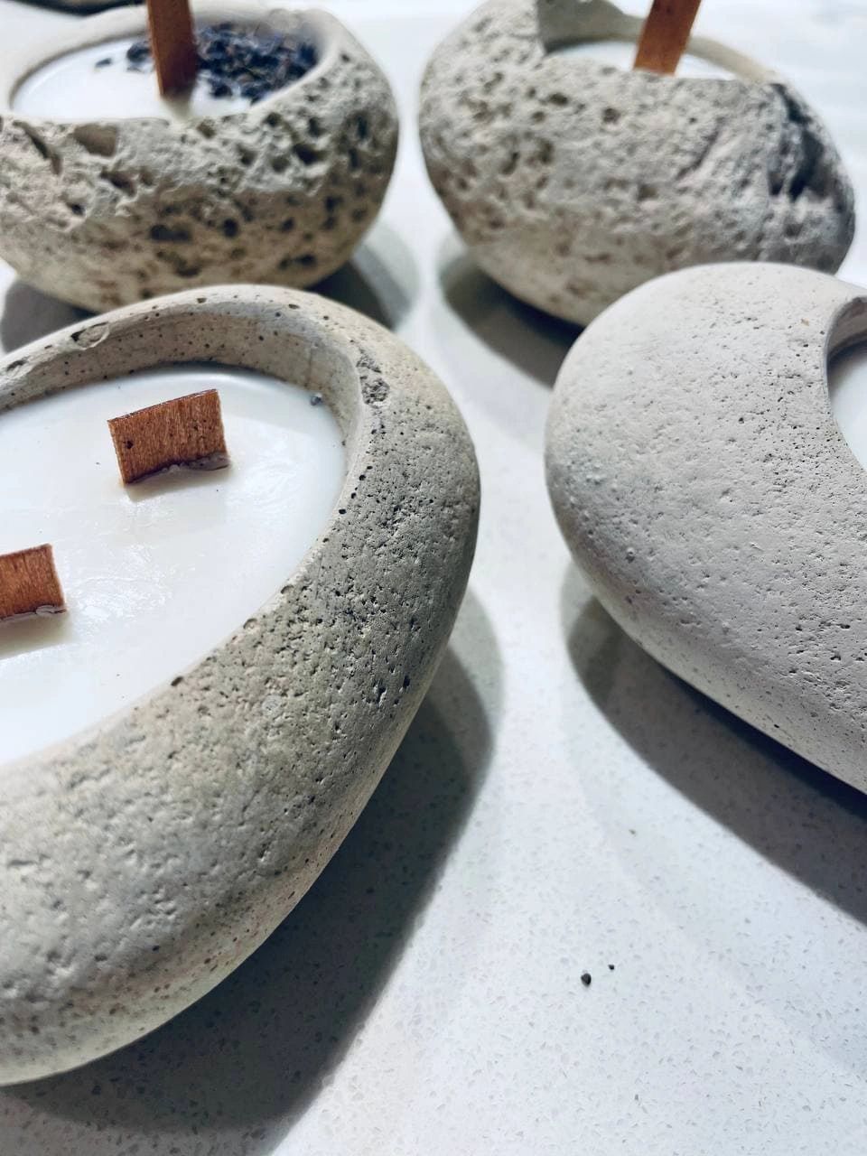 Beacon of Luxury - Concrete Decor, Home Decor, Concrete Candles